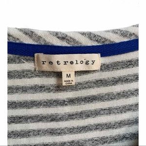 retrology | Intimates & Sleepwear | Retrology Soft Grey White Striped ...